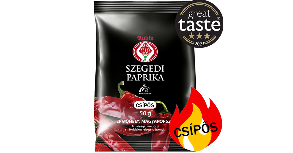 Szegedi Spice paprika powder hot 50 g - Spice paprika powders